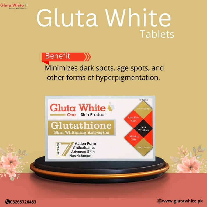 Gluta White Whitening Tablets 500mg Price in Pakistan – GlutaWhite.PK