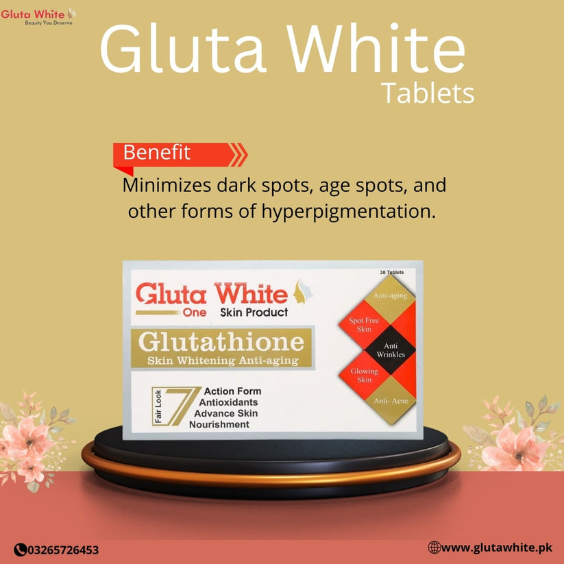 Gluta White Whitening Tablets 500mg Price in Pakistan – GlutaWhite.PK